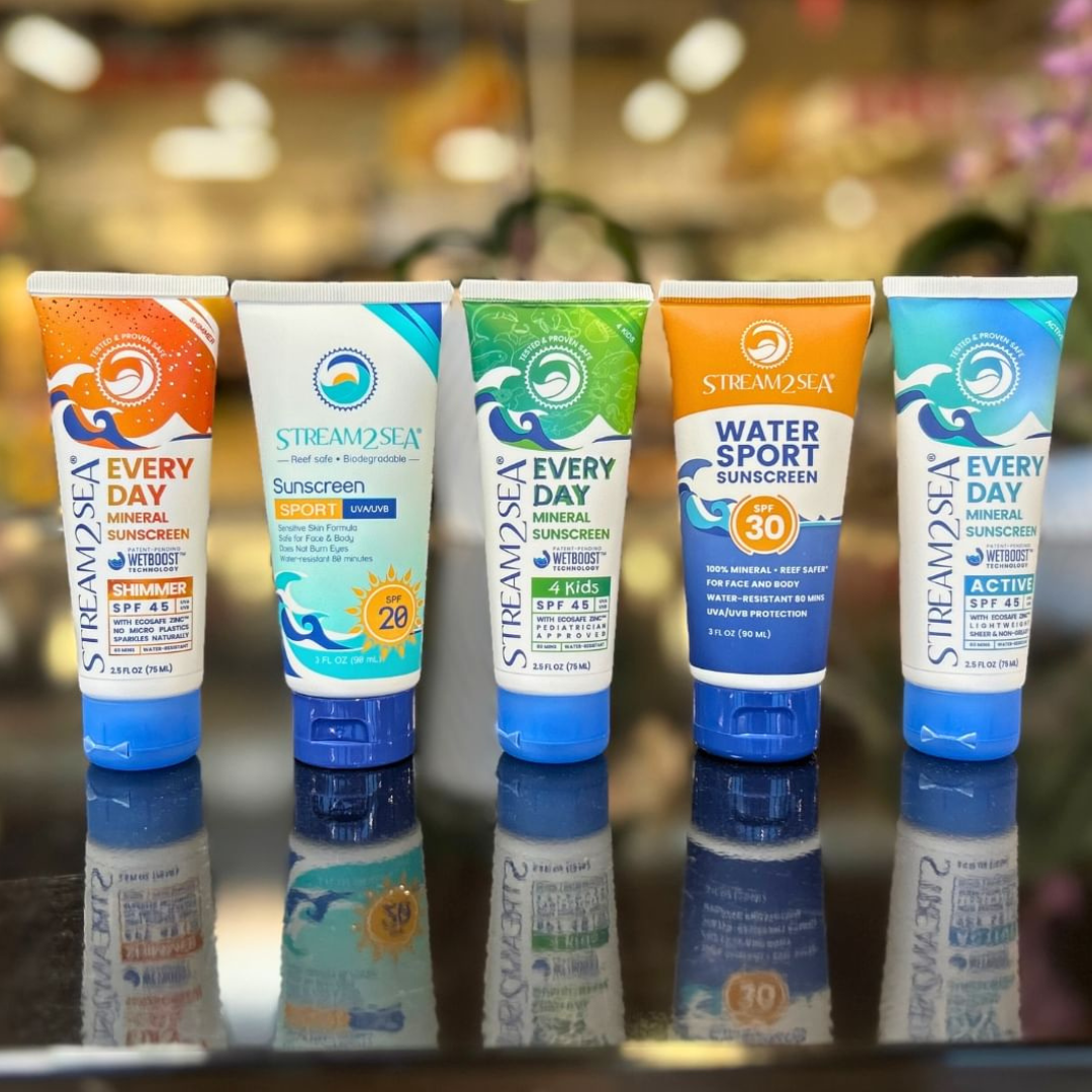 Broad-Spectrum Sunscreen Collection – Stream2Sea Global